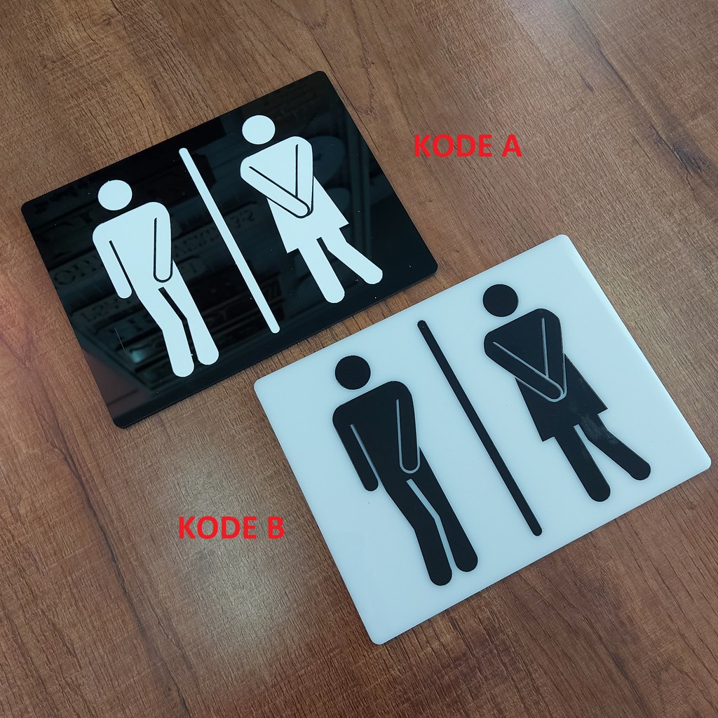 Toilet SIGN / TOILET SIGN / TOILET SIGN / BATHROOM WRITING | Shopee ...