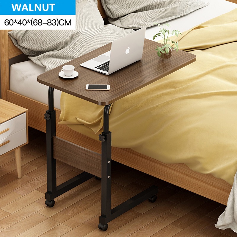 Movable Study Table Space Saving Beside Dining Desk Laptop Moving ...