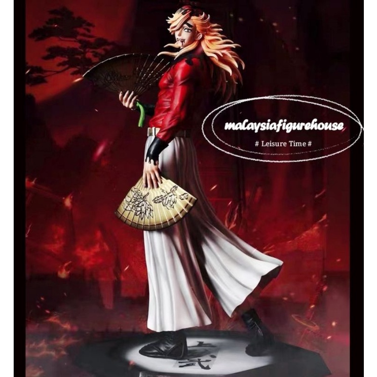 30CM DEMON SLAYER CHENG DOMA DOUMA COPY RESIN ACTION FIGURE TOYS STATUE ...