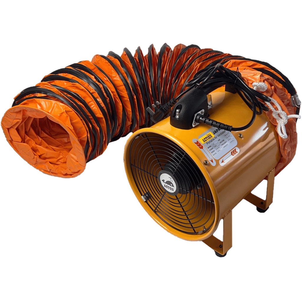 [SG STOCK] INDUSTRIAL BLOWER &HOSE Orange Ventilation Removal Exhaust ...