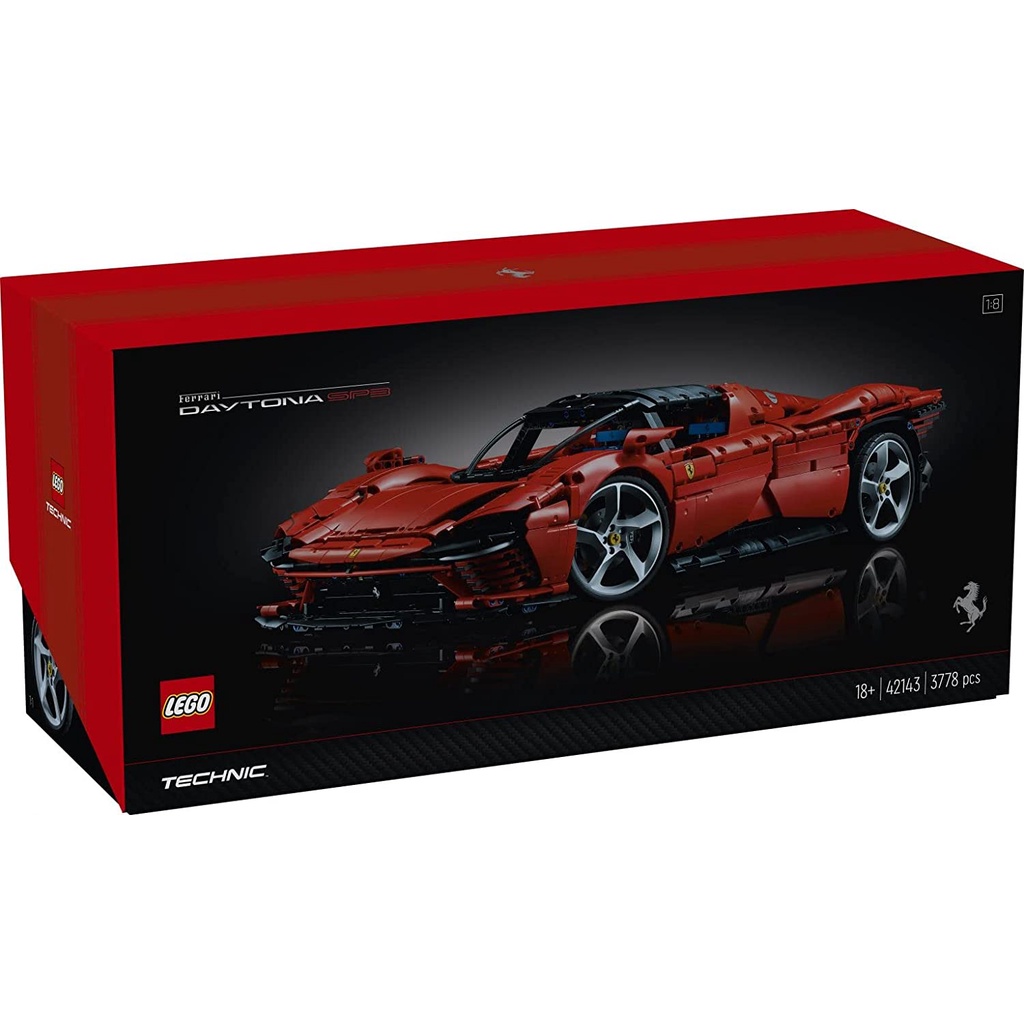[Brick Lab] LEGO Technic 42143 Ferrari Daytona SP3 | Shopee Singapore
