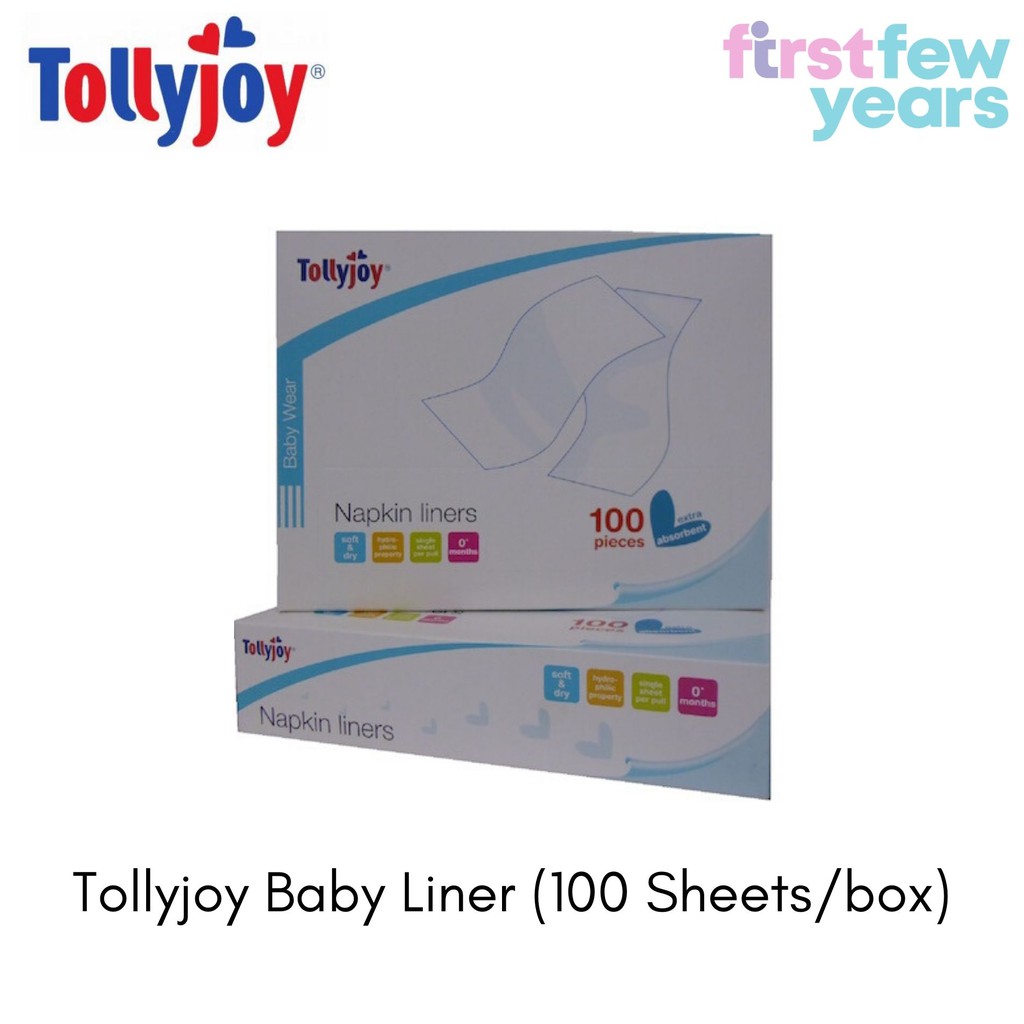 Tollyjoy Baby Liner (100 Sheets/box) | Shopee Singapore
