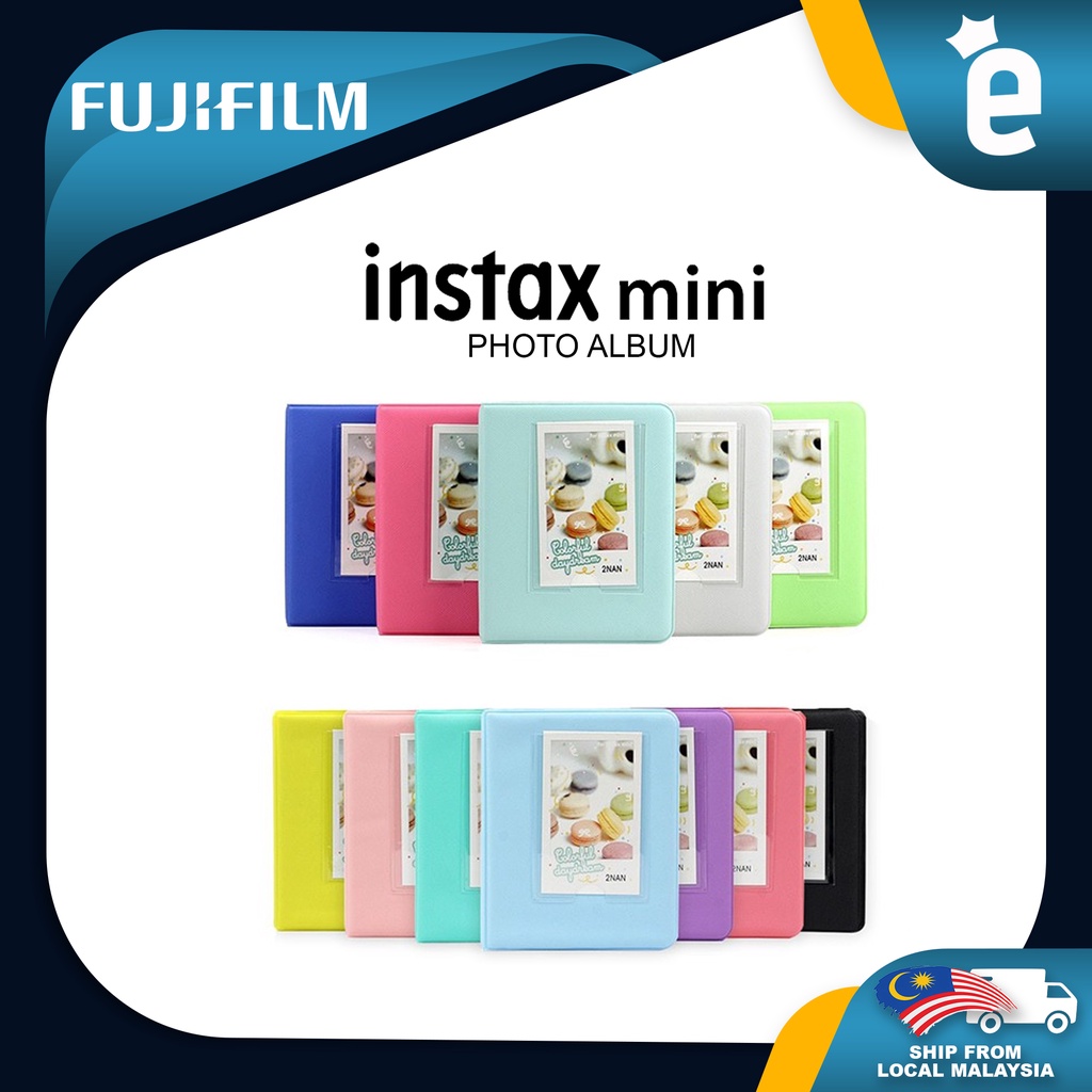 Fujifilm Instax Mini Candy Album Candy Colour Instant Photo Album (64 ...