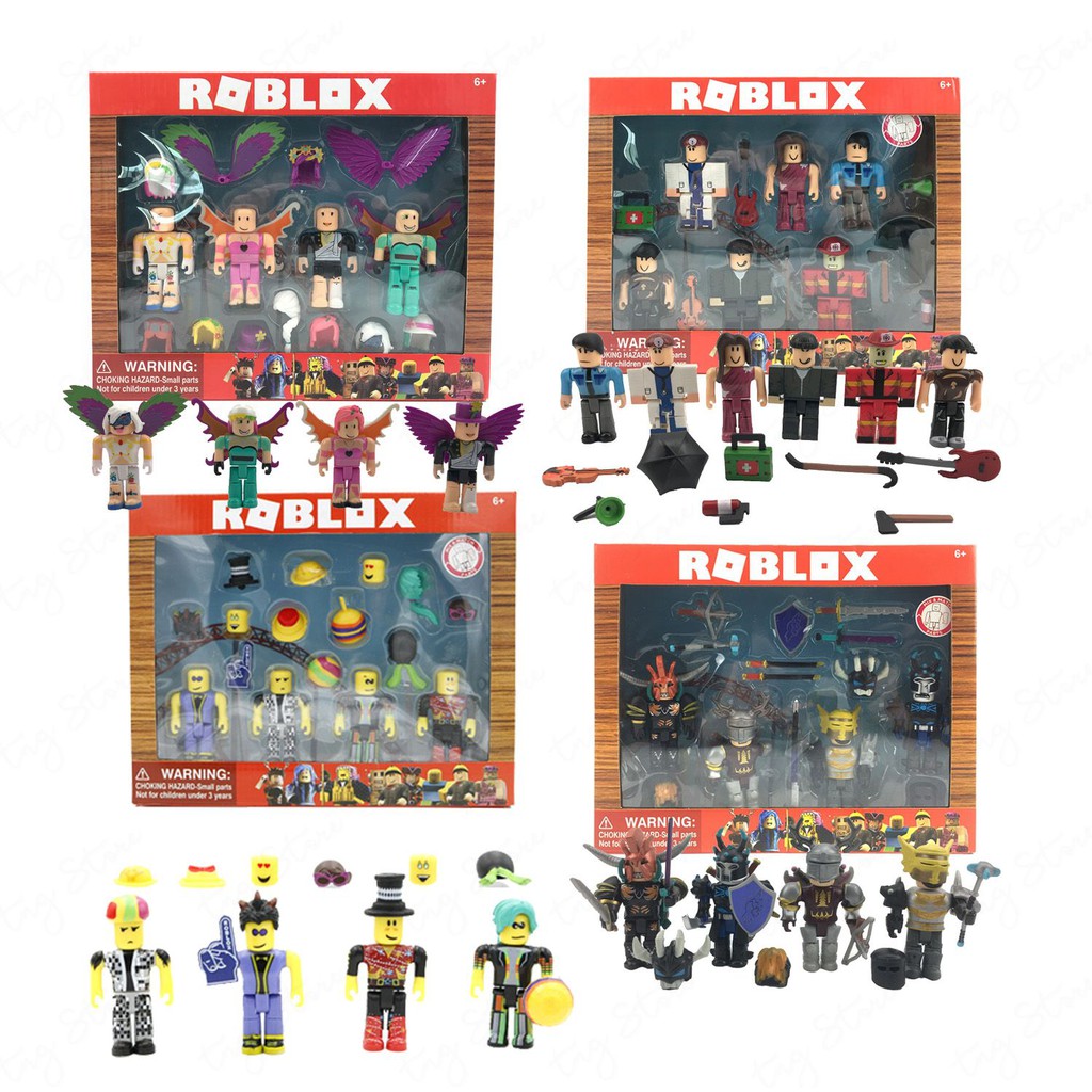 TngStore Robux Roblox Toy Set Birthday Cake Topper Roblox Celebrity ...