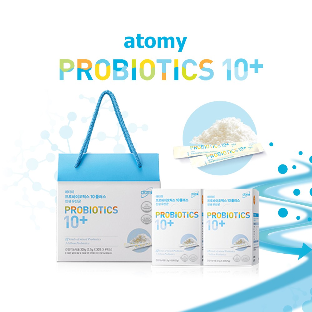 [Atomy] Probiotics 10+ Plus 2.5g x 30 Packets (75 g) | Shopee Singapore