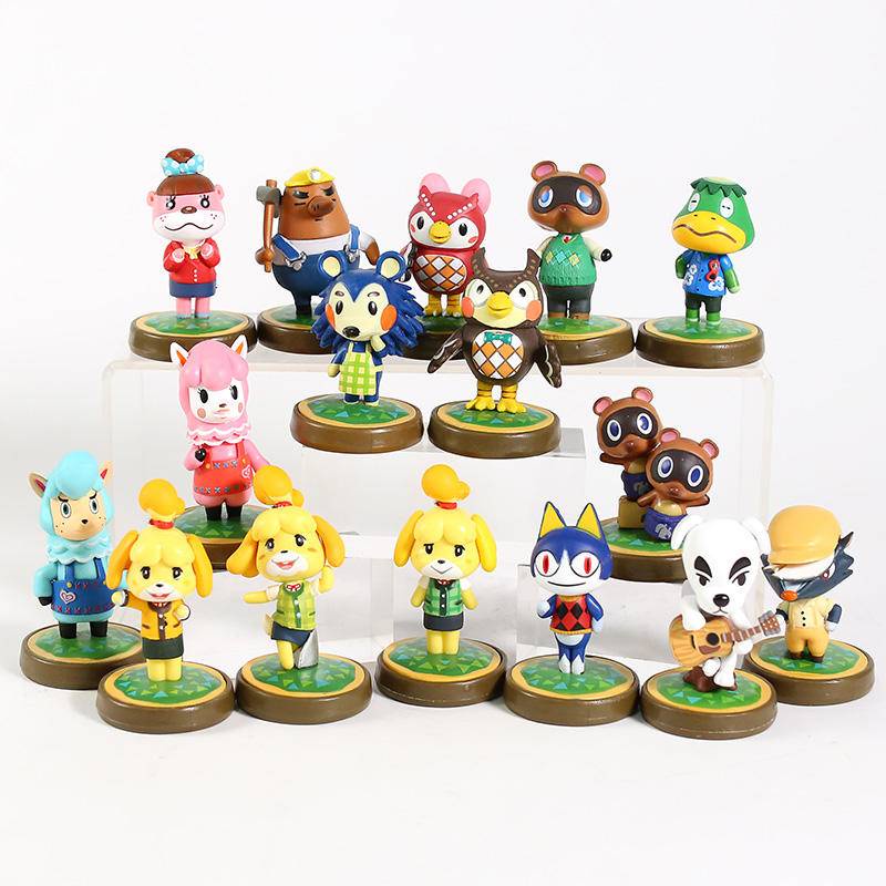 6.5-8cm Kawaii Animal Crossing New HorizonsShizue Mabel Blathers Timmy ...