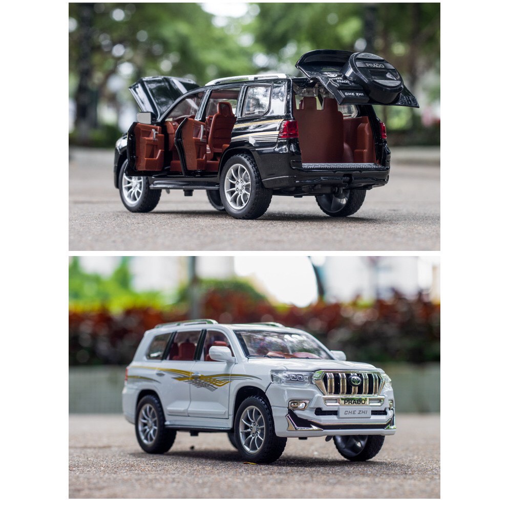 Vehicle SUV Model Toyota Land Cruiser PRADO 1: 24 Scale Chezhi Solid ...