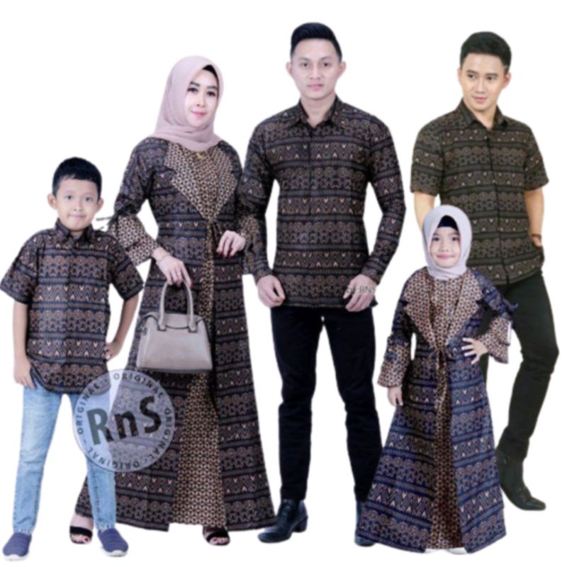 The Latest modern Family couple Batik Set couple Batik Robe jazzy Ant ...