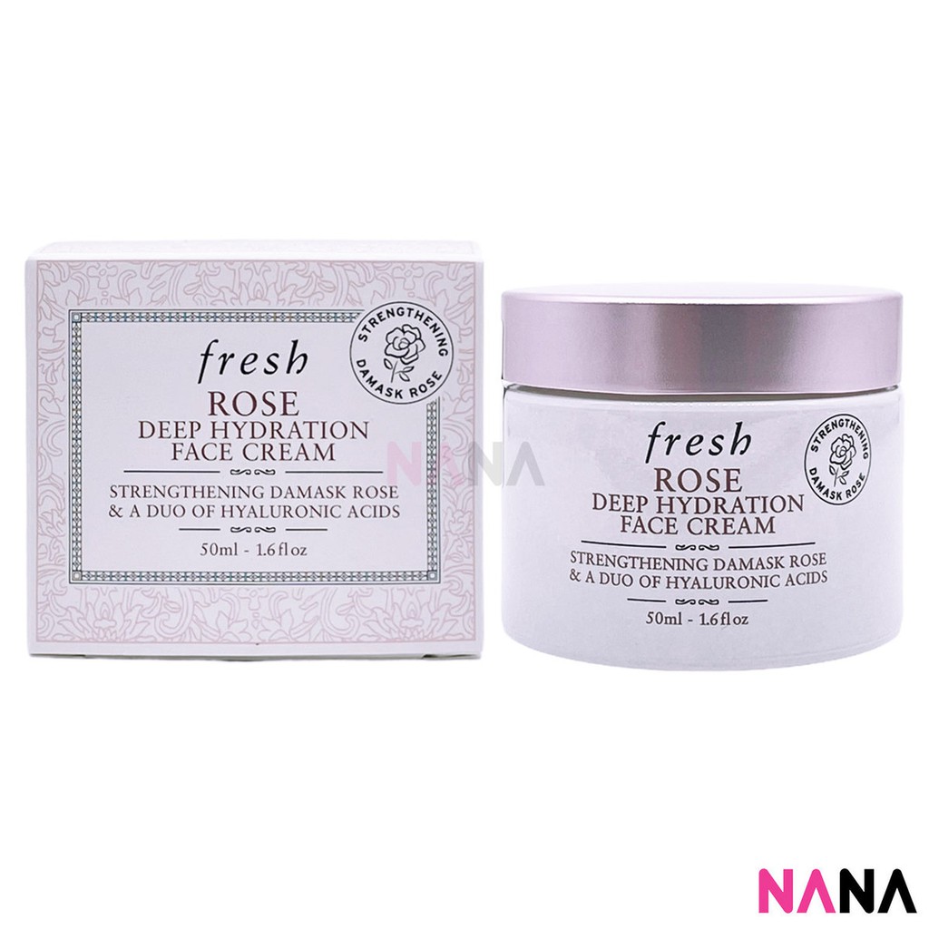 Fresh Rose Deep Hydration Facial Cream 50ml | Shopee Singapore