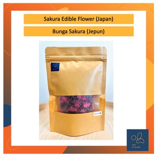 Premium Edible Japan Sakura Petal Flower Blossom Salted / Bunga Sakura ...