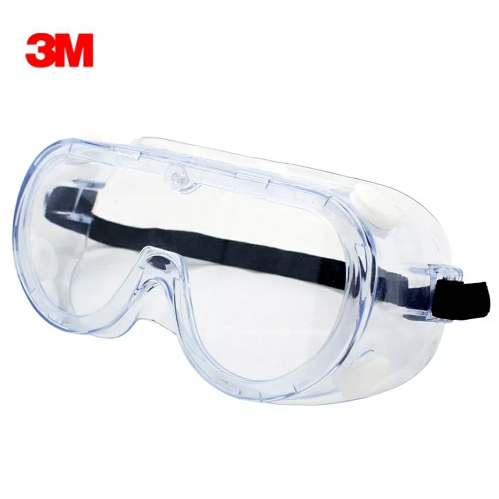 3M 1621AF Safety Goggle Anti Fog Anti Impact Anti chemical splash 3M ...