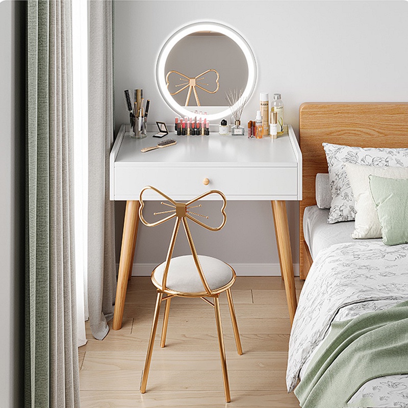 Nordic dressing table bedroom modern small apartment simple makeup ...