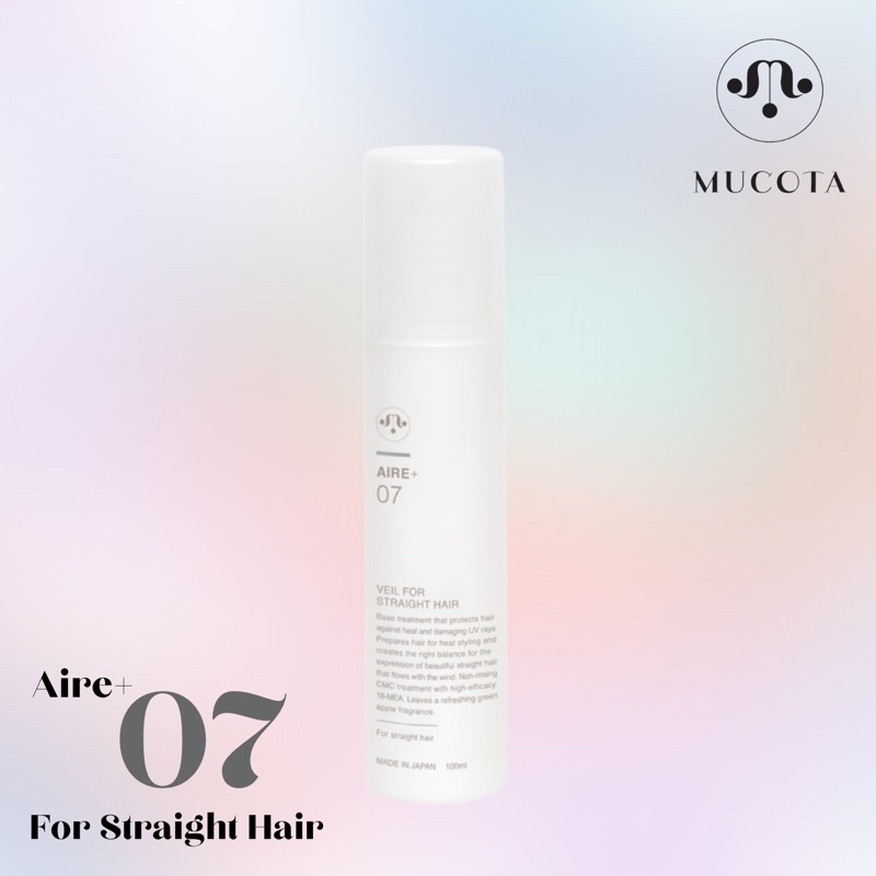 MUCOTA JAPAN AIRE+ 07 Veil For Straight Hair | Shopee Singapore