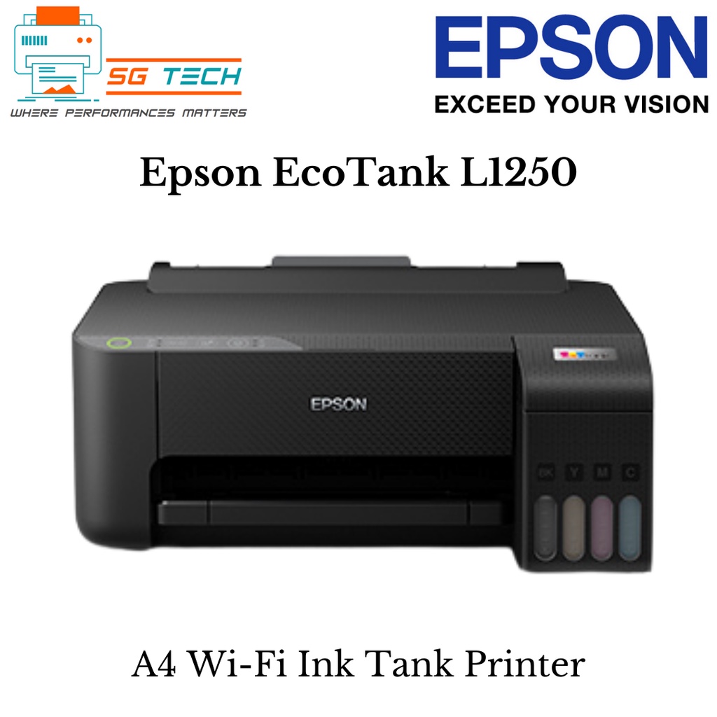 Epson EcoTank L1250 A4 Wi-Fi Ink Tank Printer 1250 | Shopee Singapore