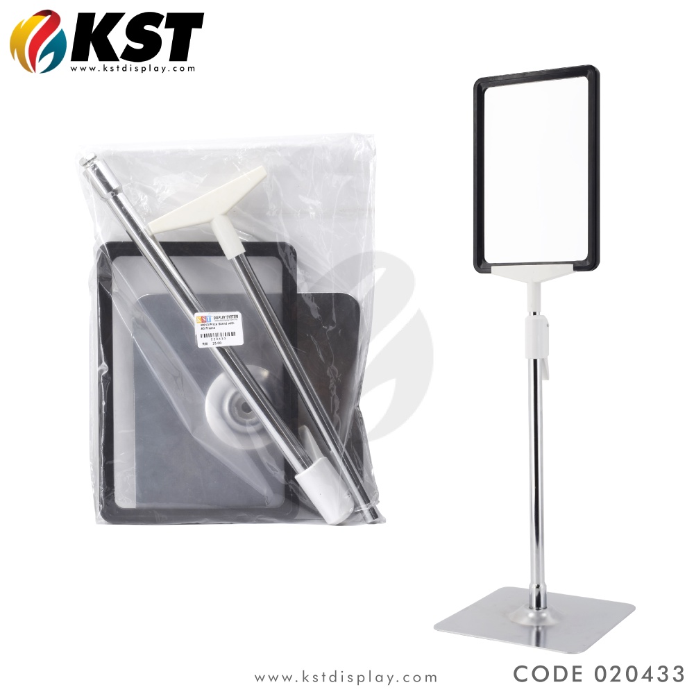 A5 A4 A3 Table Top Frame Price Stand / Pop Clip Metal Stand/ Snap Frame ...