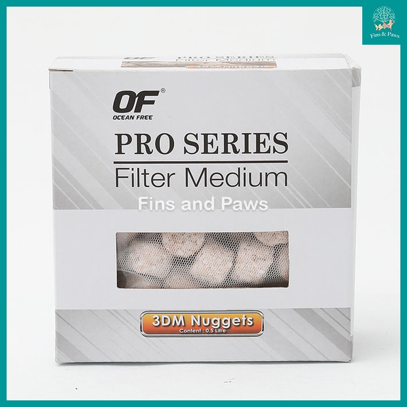 [OF Ocean Free] 3DM Biological Aquarium Filter Medium - Nugget S ...