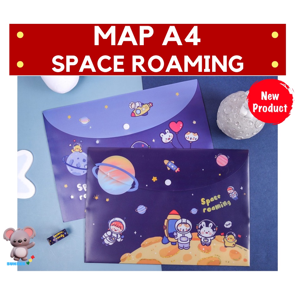 Map A4/File Folder SPACE ROAMING | Shopee Singapore