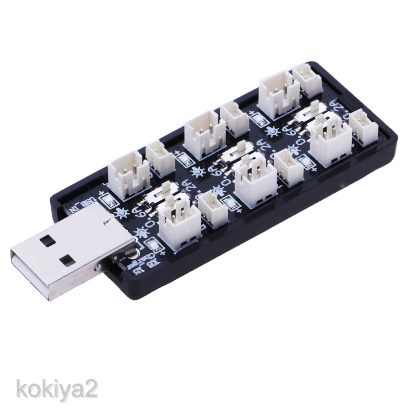 LiPo Battery USB Charger 3.7V/4.2V 6CH Micro JST 1.25 JST 2.0 mCX mCPX ...