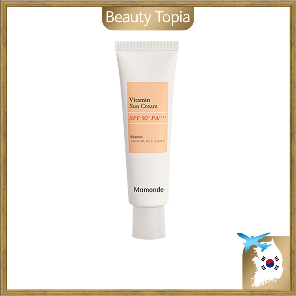 Mamonde Vitamin Sun Cream Sunscreen SPF 50 + PA ++++ 50ml sunscreen ...