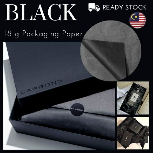 (A3 /A4 Size) 18g BLACK Sydney Paper /Packaging Paper/Wrapping Paper ...