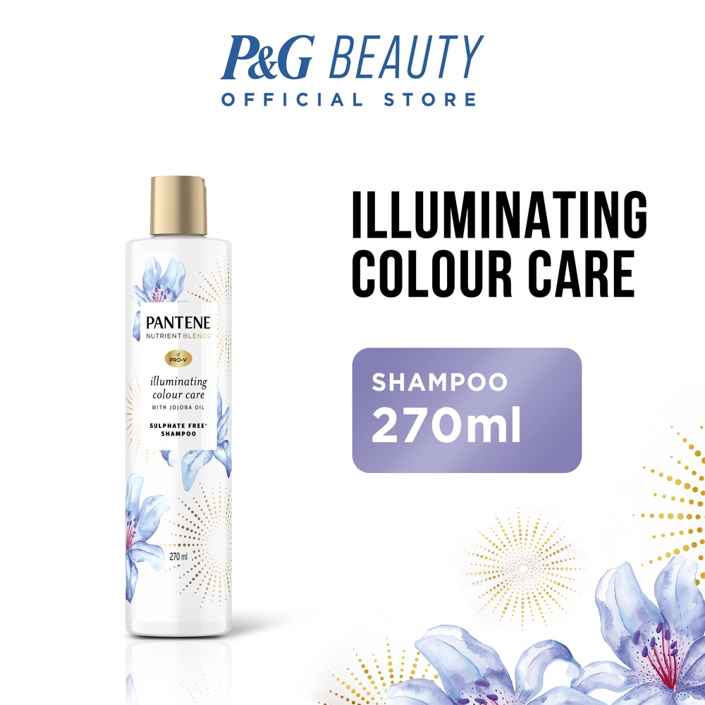 Pantene Nutrient Blends Illuminating Color Care Shampoo 270ml | Shopee ...
