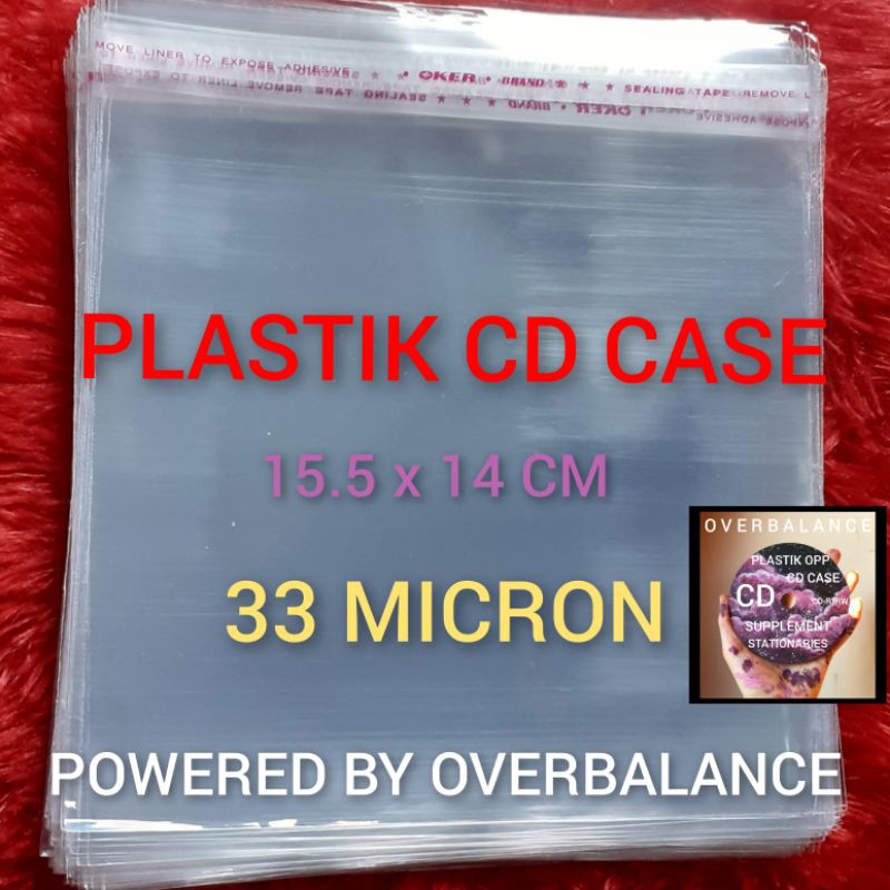 OPP PLASTIC CD CASE & LARGE STEAM BOLU (33 MICRON) | Shopee Singapore