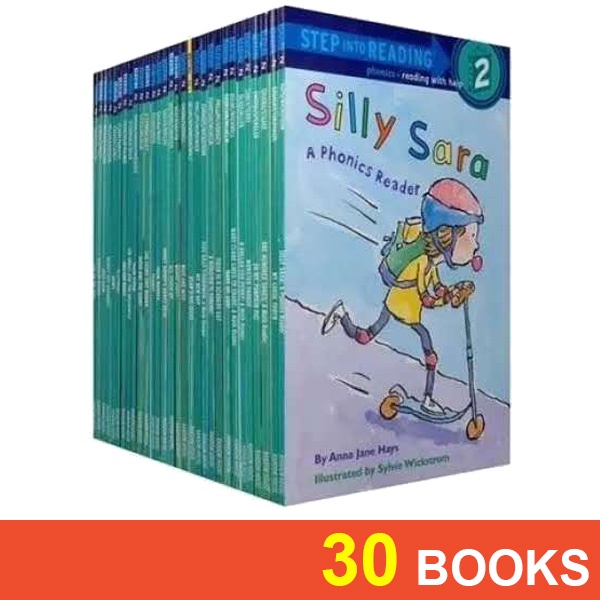 [SG Stock] Step into Reading Level 2 (30 Books) | Shopee Singapore