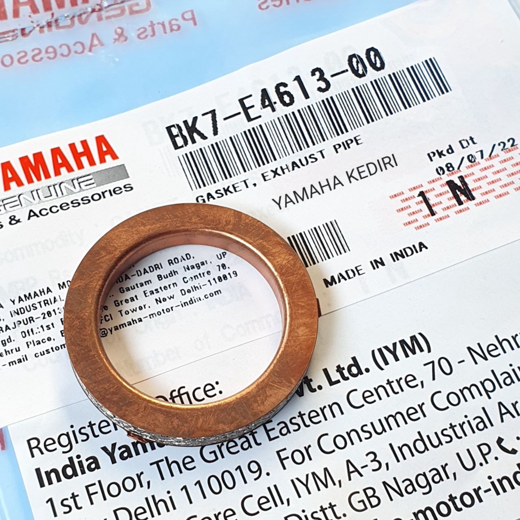 Lexi Nmax Aerox 155 R15 Exhaust Gasket / BK7-E4613-00 | Shopee Singapore