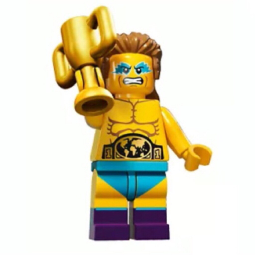 *In Stock* Lego Minifigure 71011 Series 15 Wrestler Wrestling | Shopee ...