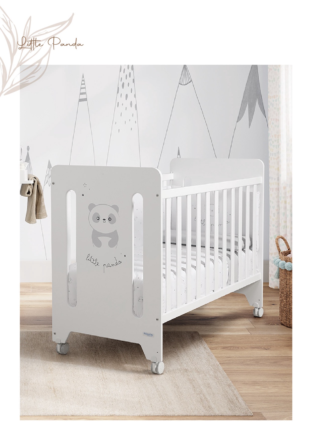 [Jarrons & Co] Micuna Little Panda Baby Cot w/ Relax System (Free 4 ...