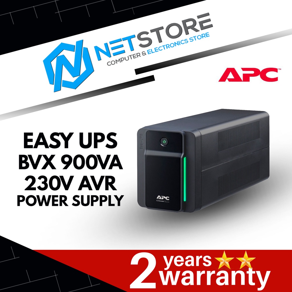 APC Easy UPS BVX 900VA | 230V | AVR | UNIVERSAL SOCKETS POWER SUPPLY ...