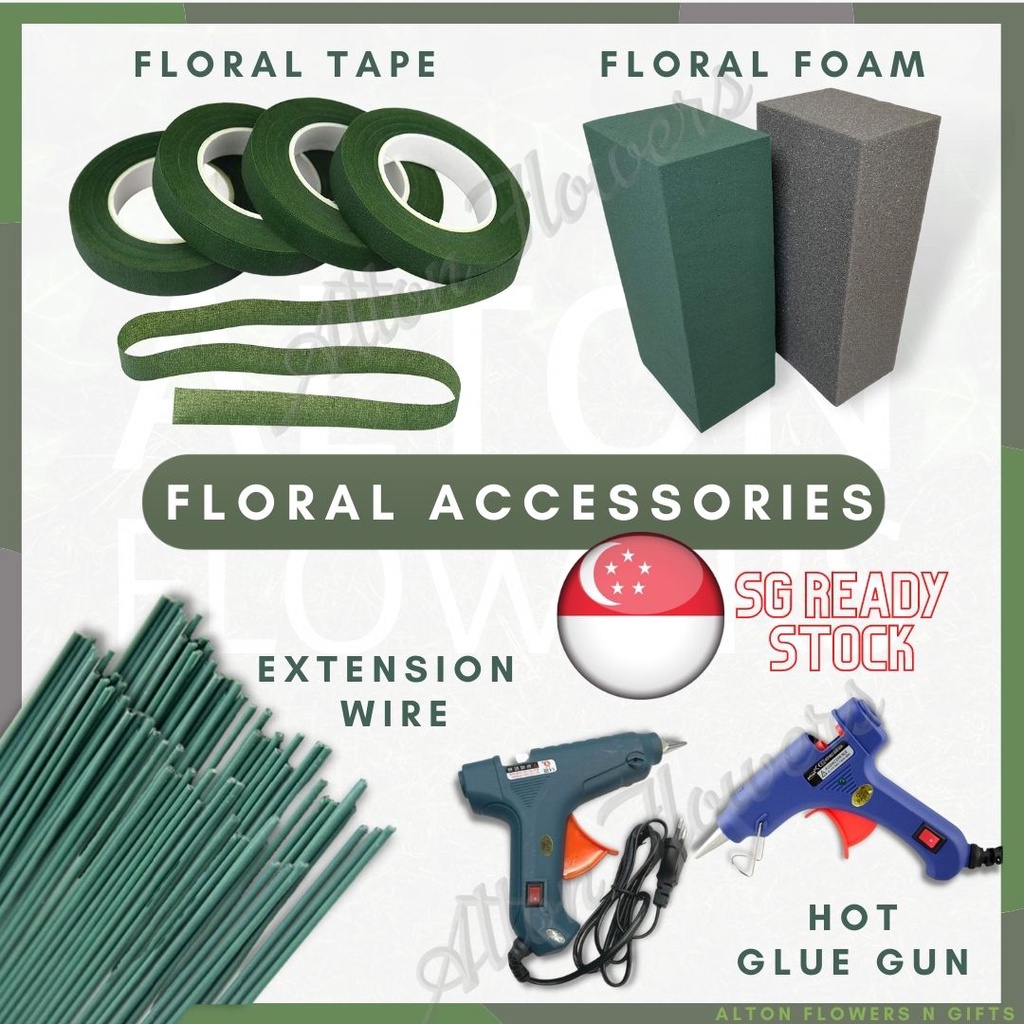(SG Seller) Floral Foam for Fresh Artificial Flowers | Flower Foam ...