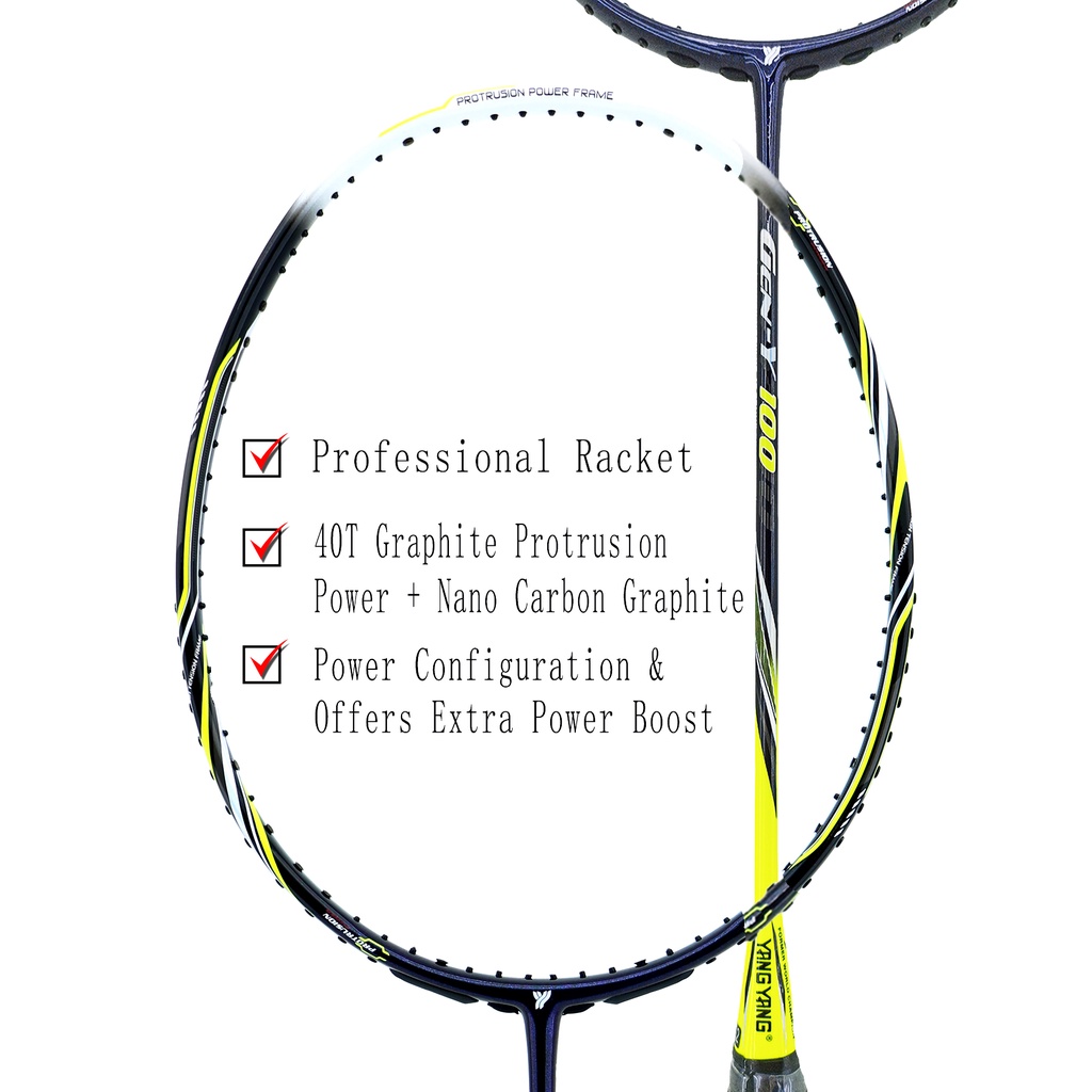 YANG YANG Extra Power Boost Gen-Y 100 40T Carbon Graphite 3 Pin Gromate ...