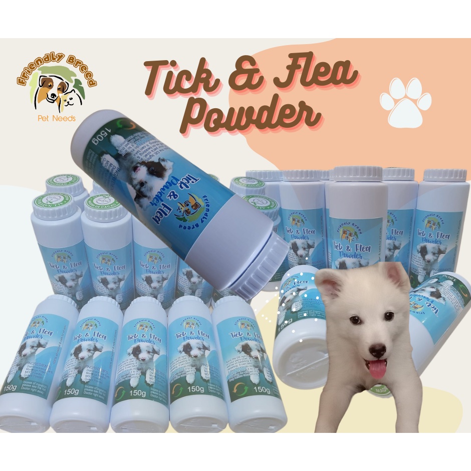 friendly breed tick and flea dog cat powder 120grams madre cacao 100 ...