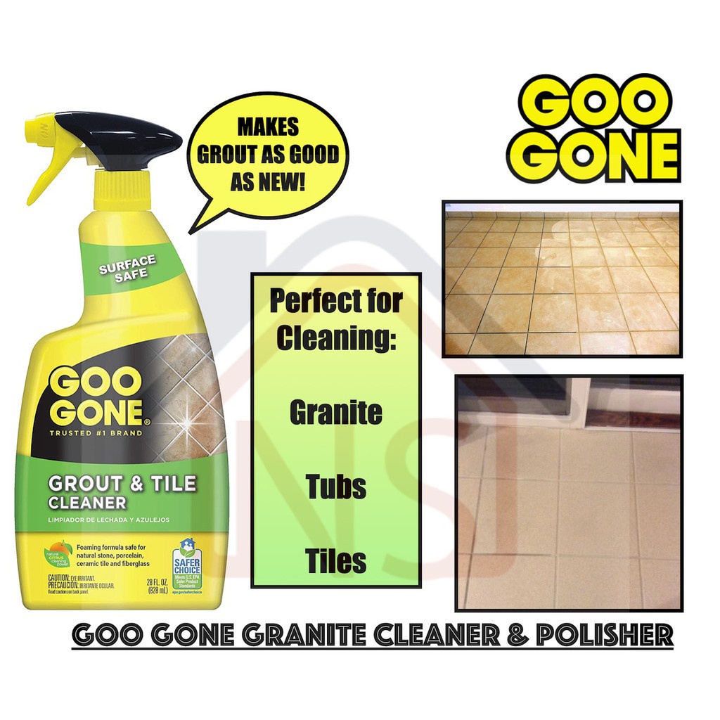 Goo Gone Grout and Tile Cleaner / Grout Cleaning / Grout Whitening ...