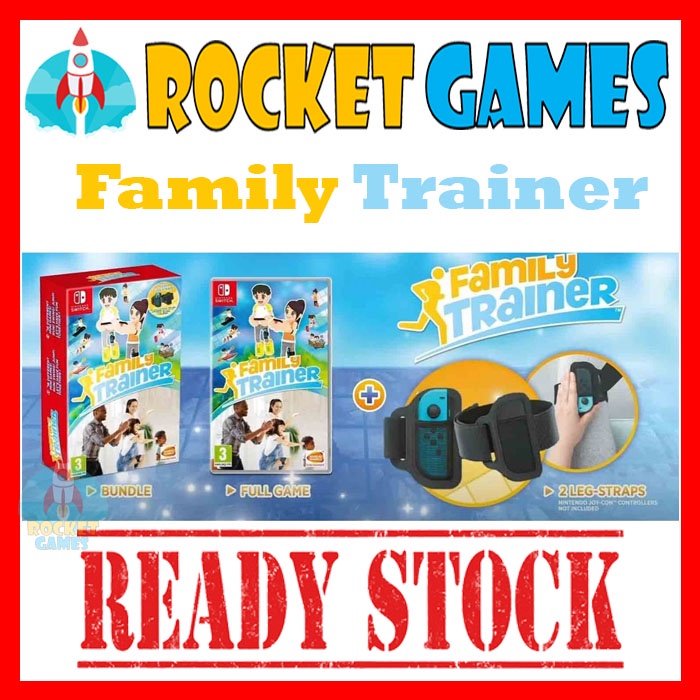 Nintendo Switch Family Trainer (includes One Leg Band/Hand Strap ...