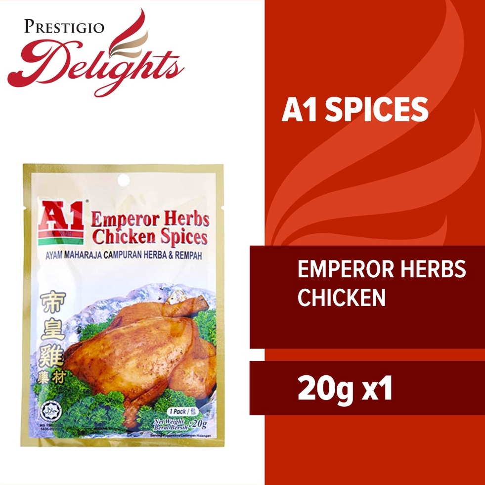 A1 Emperor Chicken Herbs Spices 20g | Shopee Singapore