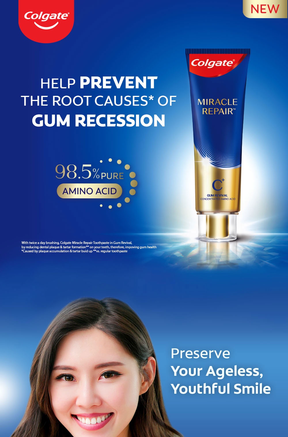 Colgate Miracle Repair Gum Revival Toothpaste 90g [Bundle of 2 ...