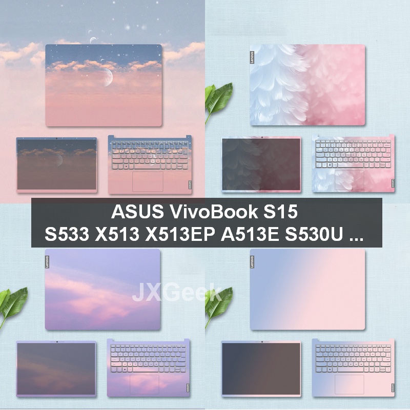 Sticker Laptop ASUS VivoBook S15 S533EQ 15 X513 X513EP A513E S530U ...