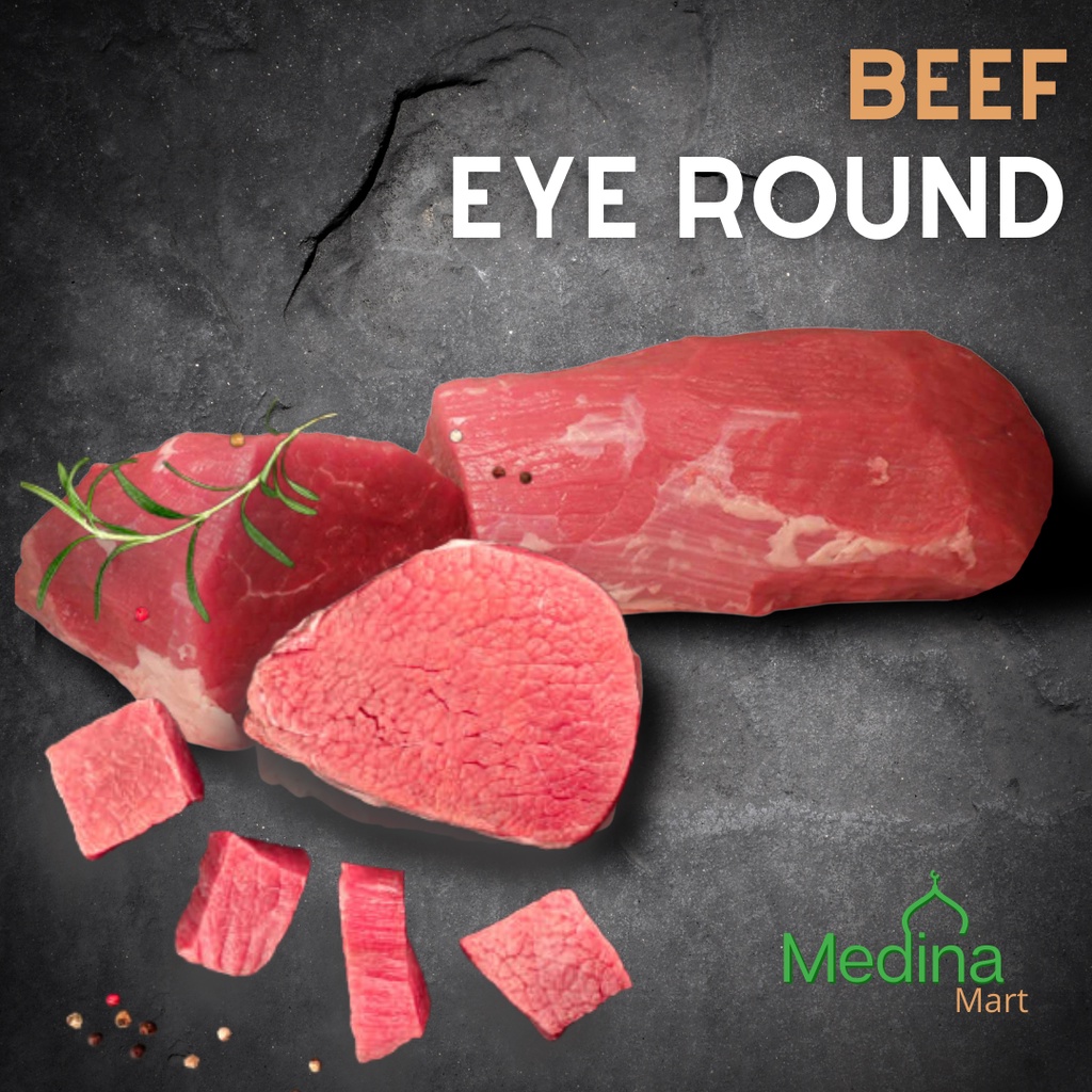 Halal Grass Fed Beef Eye Round (1KG) | Shopee Singapore