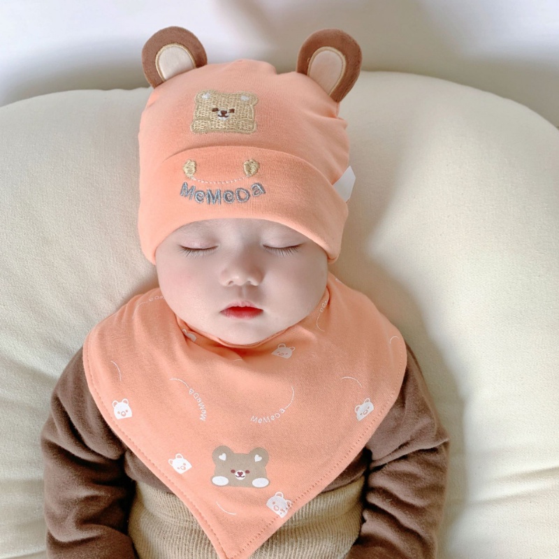 Cute Baby Hat Newborn Beanie Cotton Soft Elastic Baby Cap for Girls Boy ...