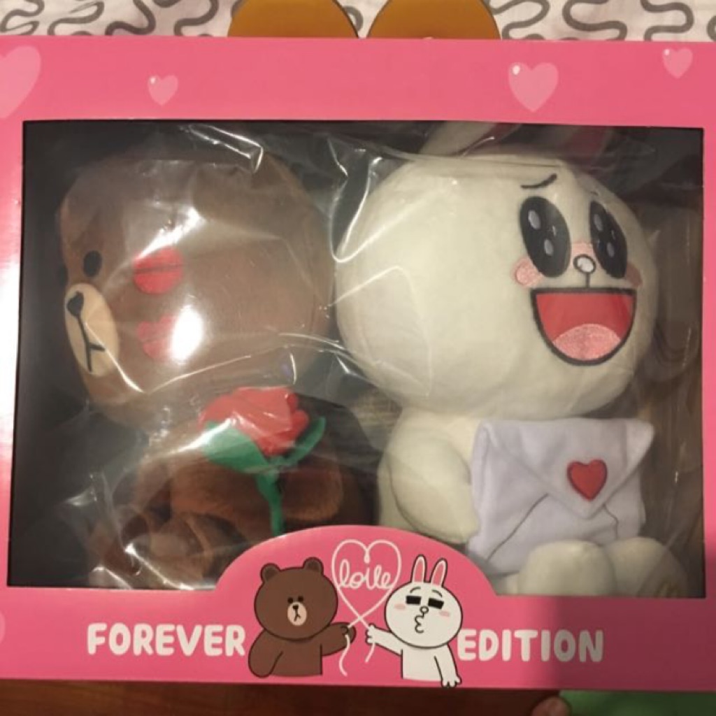McDonald's Line Connie And Brown Forever Love Edition Plushie | Shopee ...