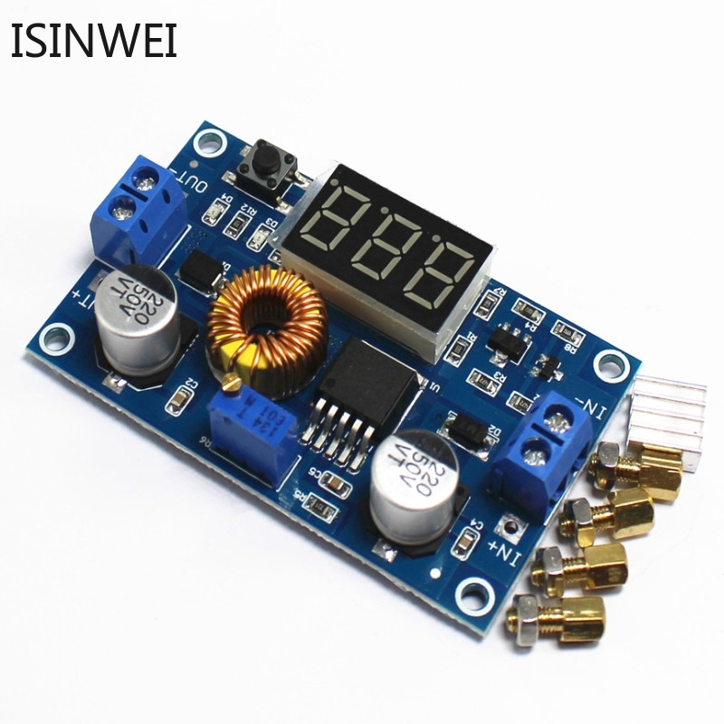XL4015 5A High Power 75W DC-DC Adjustable Step-Down Module + LED Display | Shopee Singapore