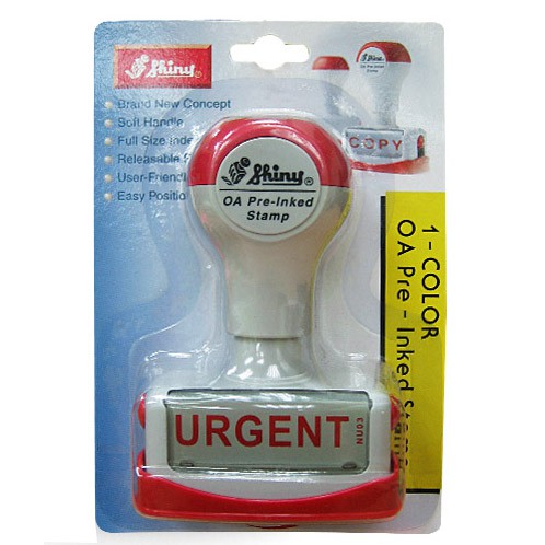 SHINY OA PRE-INKED Self-inking STAMP/ Refill Ink Bottle | Shopee Singapore