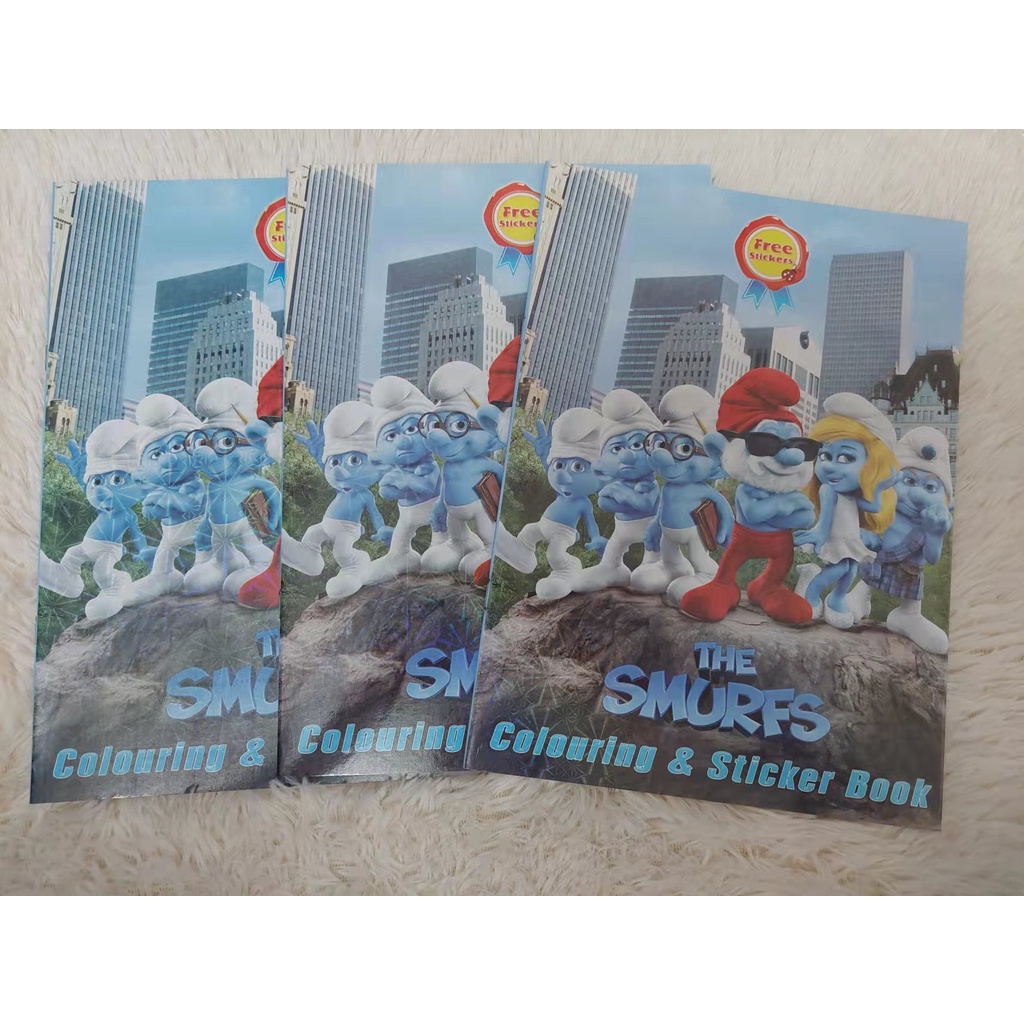 1book A4 Children cute cartoon colouring book/Buku Mewarna Budak ...