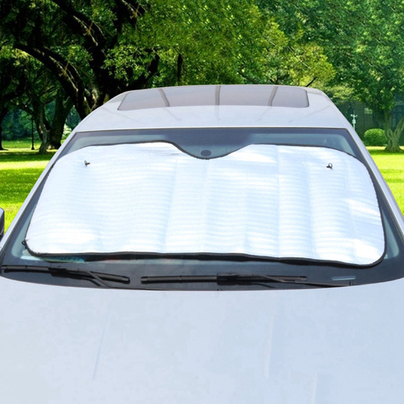 New Reflective Sunshade Car Van Front Windscreen Visor Sun Shade 130 ...