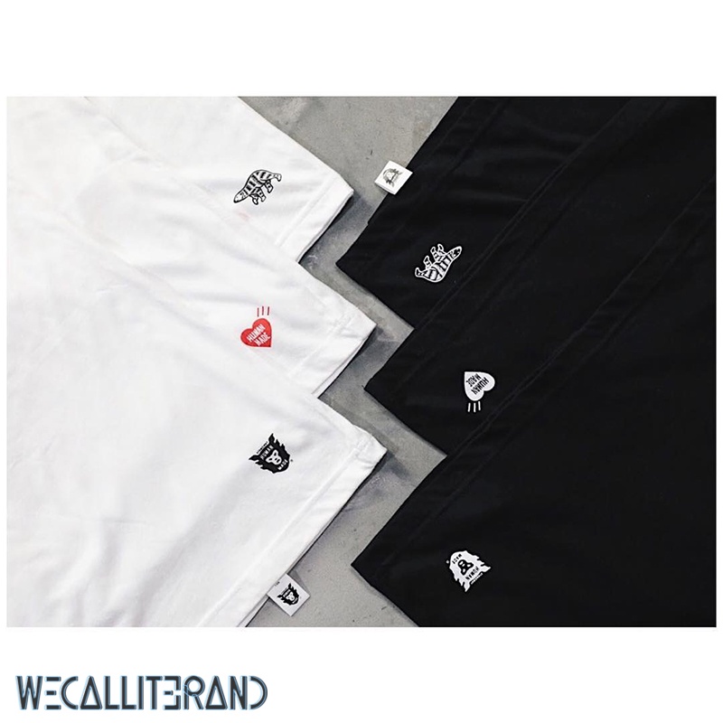 WCIB spot small standard love bear men's logo bottom short sleeved T ...