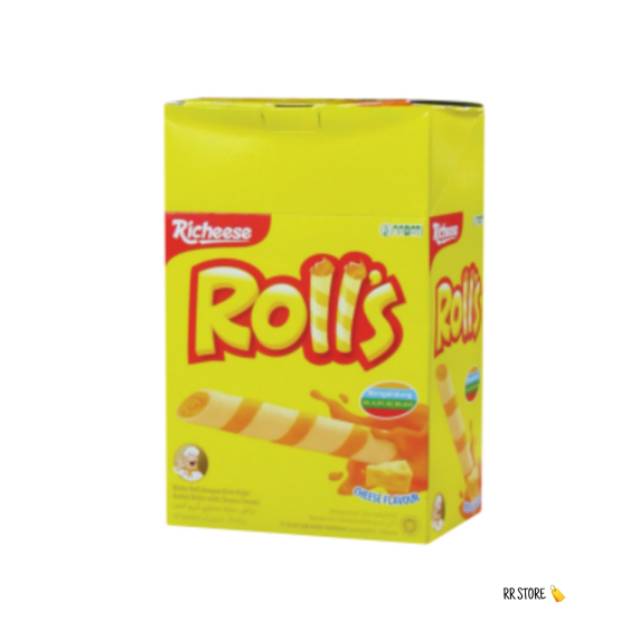 Vegetable Richeese Wafer Stick Rolls (contents 20pcs X 8gr) | NABATI ...