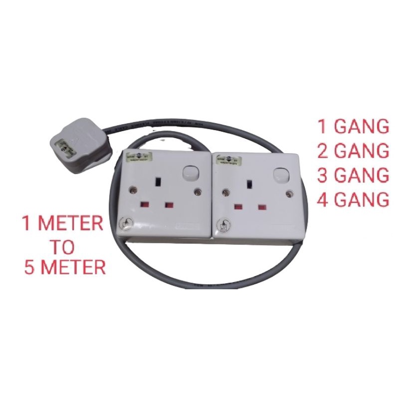Extension WIRE (You Can Choose The WIRE Size And How Many Gangs ...