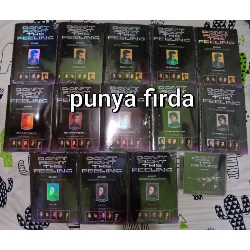 Special ALBUM EXO EXPANSION JEWEL FIGHT THE FELLING DFTF+POSTER ...